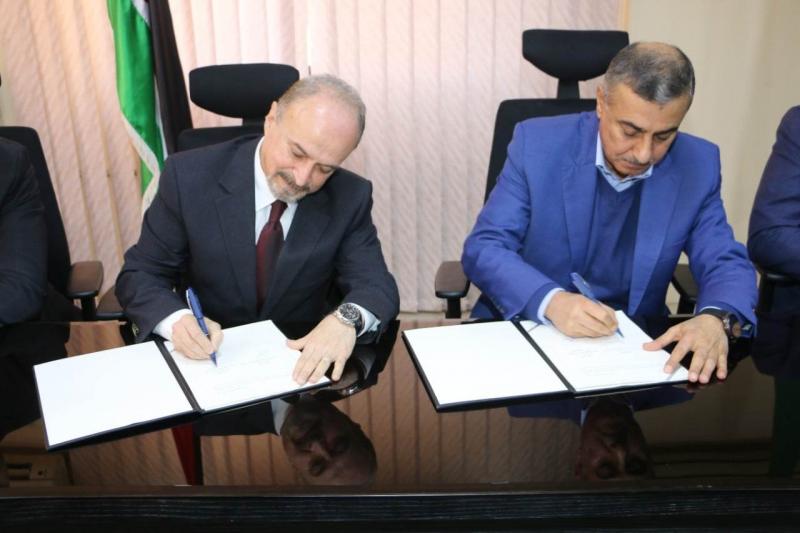 Signing a Memorandum of Understanding (MOU) with Jerash University ...